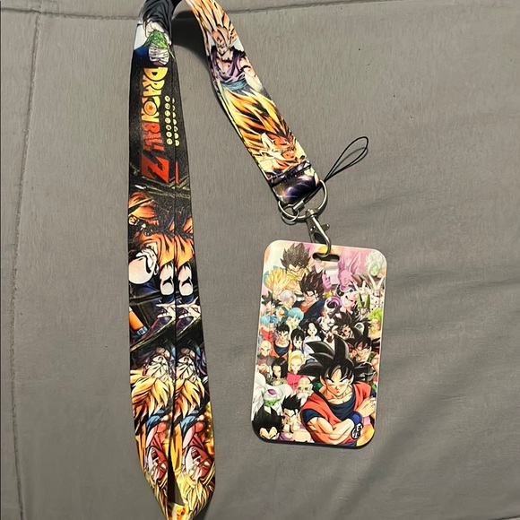 Accessories | Dbz Dragon Ball Z Anime Lanyard And Id Card Holder | Poshmark